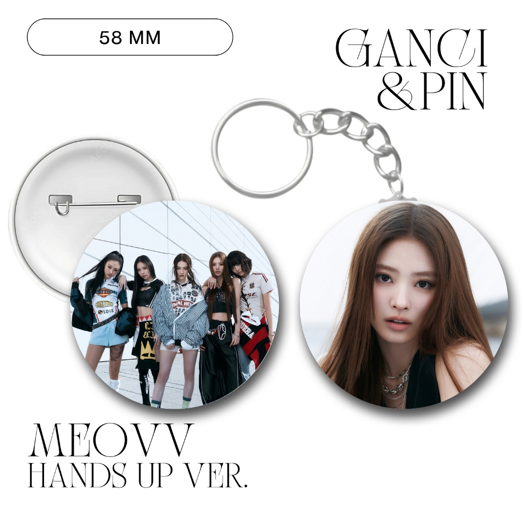 Jual GANCI MEOVV HANDS UP KEYCHAIN 58 MM GANTUNGAN KUNCI KPOP ...