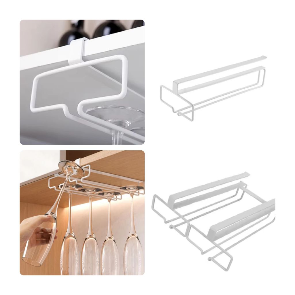 Jual Rak gelas gantung/Rak gelas wine/Rak gelas gantung minibar ...