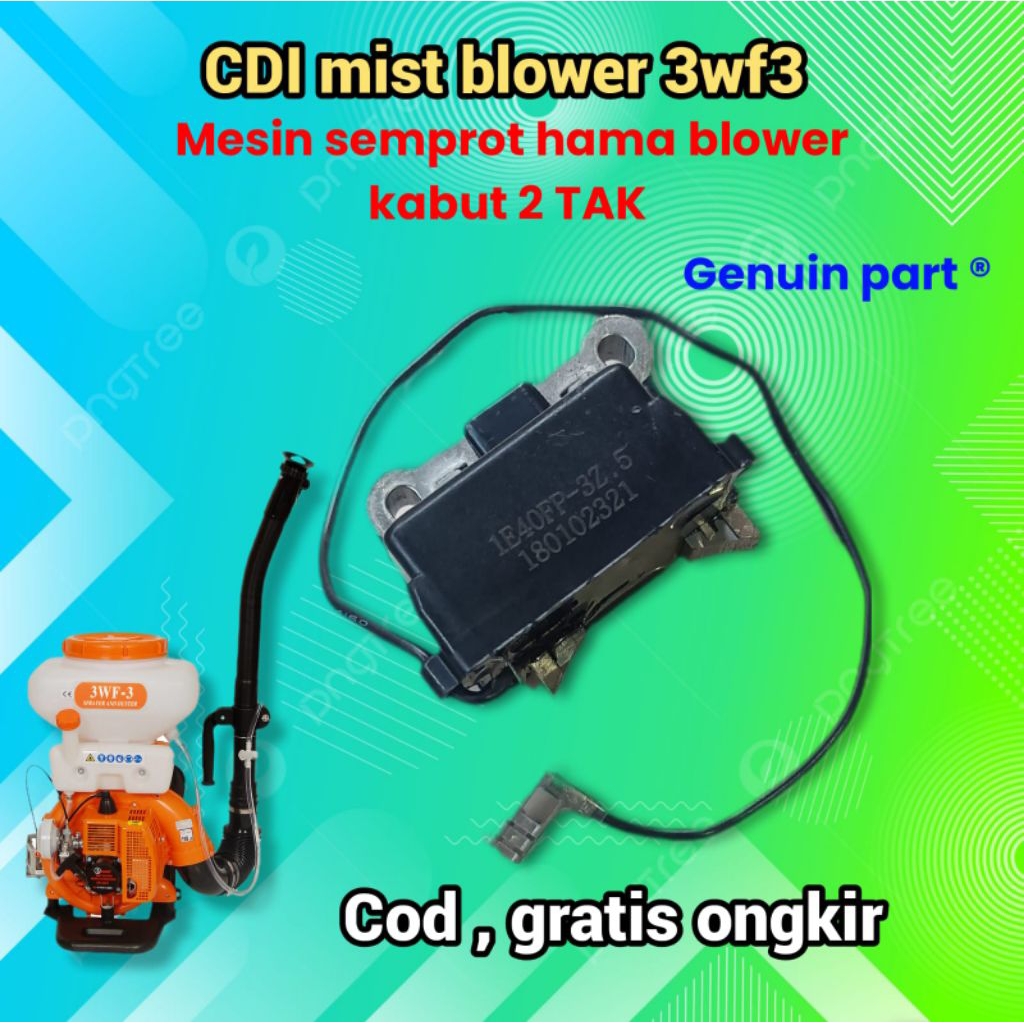 Jual CDI 3wf3 mist blower duster 2 tak sprayer kabut semprot hama ...