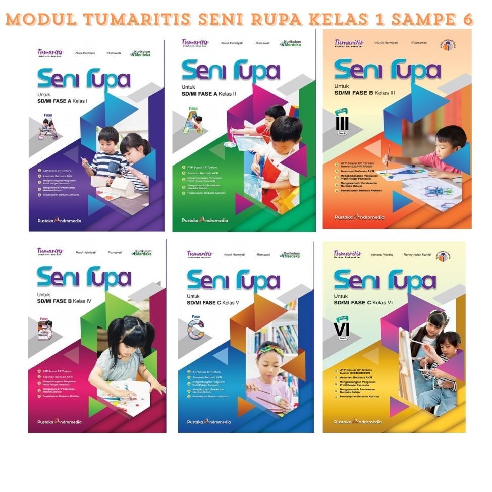 Jual Promo Buku Modul Tumaritis Kelas 1 2 3 4 5 6 SD Seni Rupa Kurikulum Merdeka IKM Harga ...