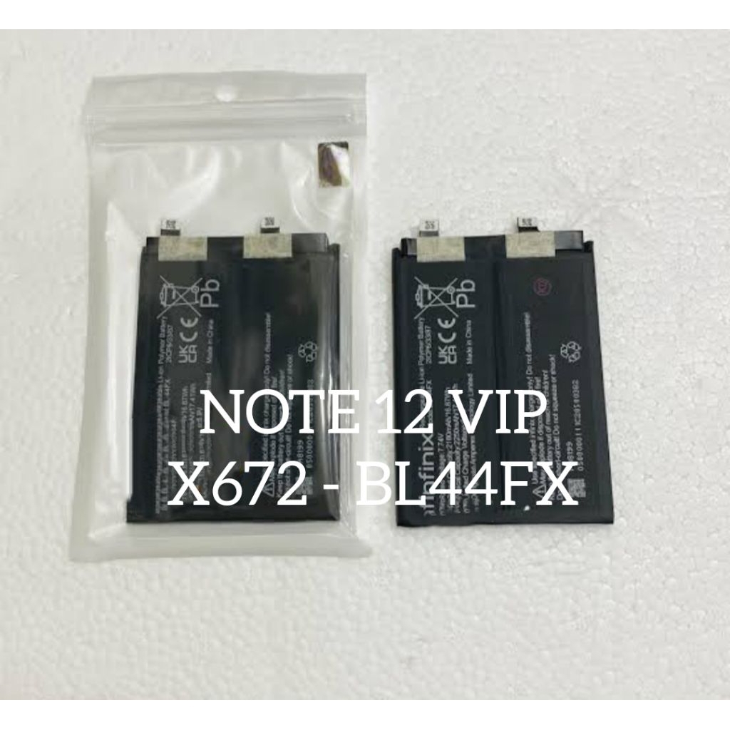 Jual BATERAI INFINIX NOTE 12 VIP X672 BL-44FX ORIGINAL | Shopee Indonesia