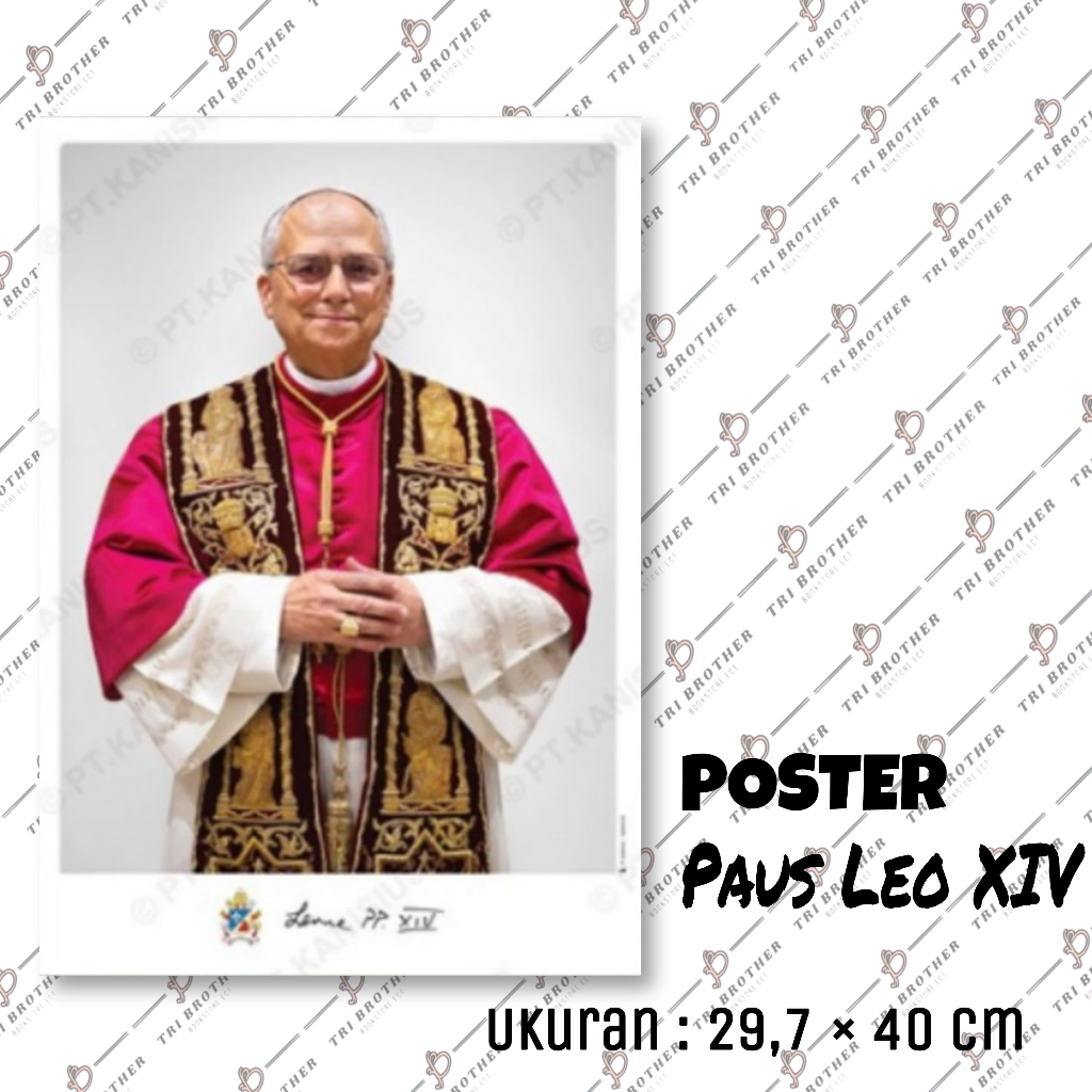 Jual Poster Paus Leo XIV | Shopee Indonesia