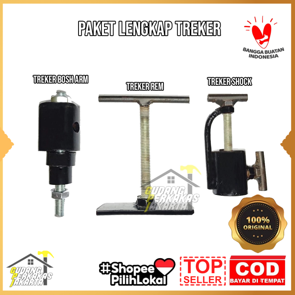 Jual TREKER SHOCKBREAKER DEPAN TREKER ARM MATIC TREKER REM/CAKRAM ...