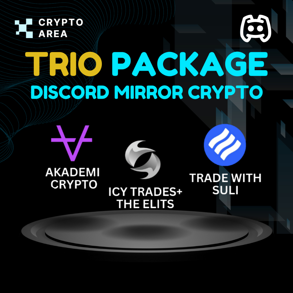 Jual (TRIO PACKAGES) 3 Discord Mirror Kelas Crypto Akademi CryptoTrade ...