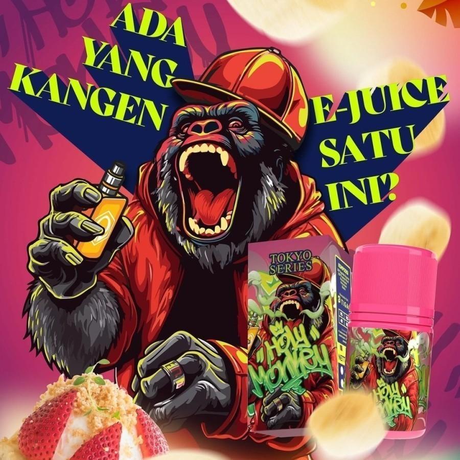Jual TOKYO HOLY MONKEY 60ML 3MG 6MG BY VZ X TIGAC | Shopee Indonesia