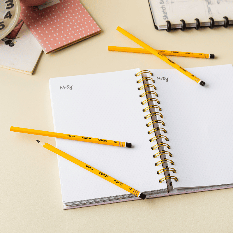 Jual AGATIS Prime - Pensil 6B Pensil Sketsa Pensil Menggambar 6B Pencil ...