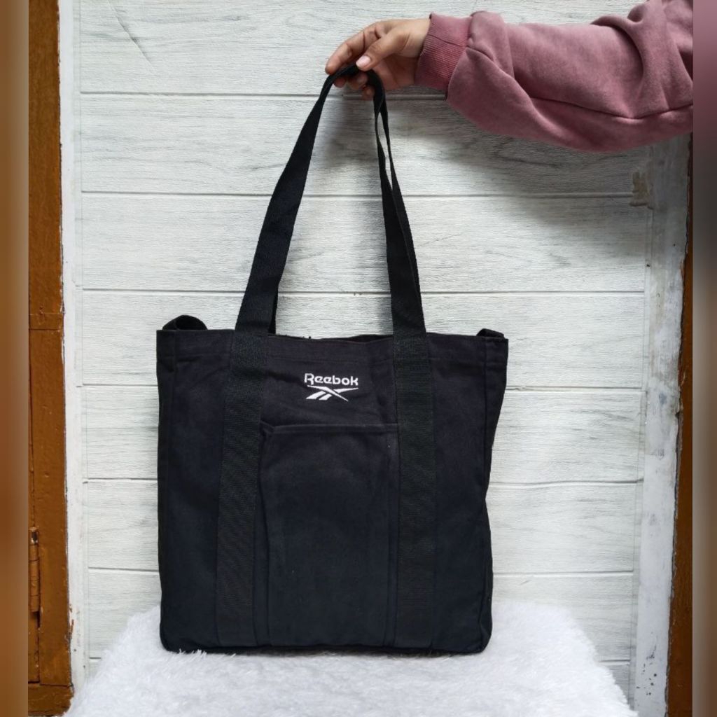 Jual Reebok Tote Bag Tas Canvas Original | Shopee Indonesia