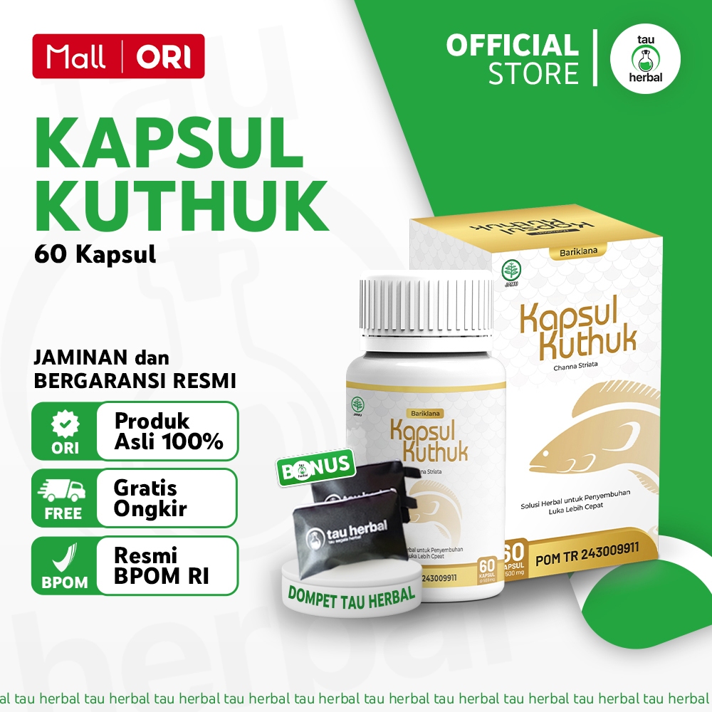 Jual Kapsul Kutuk Bariklana Herbal Original Meningkatkan Kesehatan Tulang - 60 Kapsul | Shopee ...
