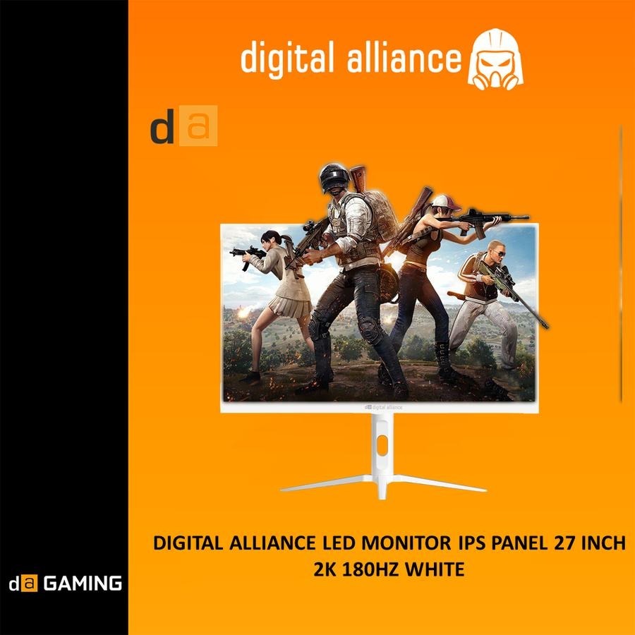 Jual DIGITAL ALLIANCE LED MONITOR IPS PANEL 27 INCH 2K 180HZ WHITE ...