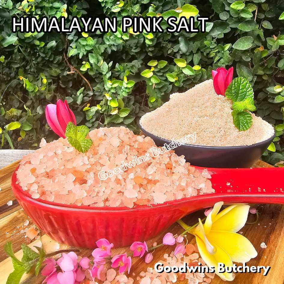 Jual Garam HIMALAYAN PINK SALT Fine Coarse in standing poach | Garam ...