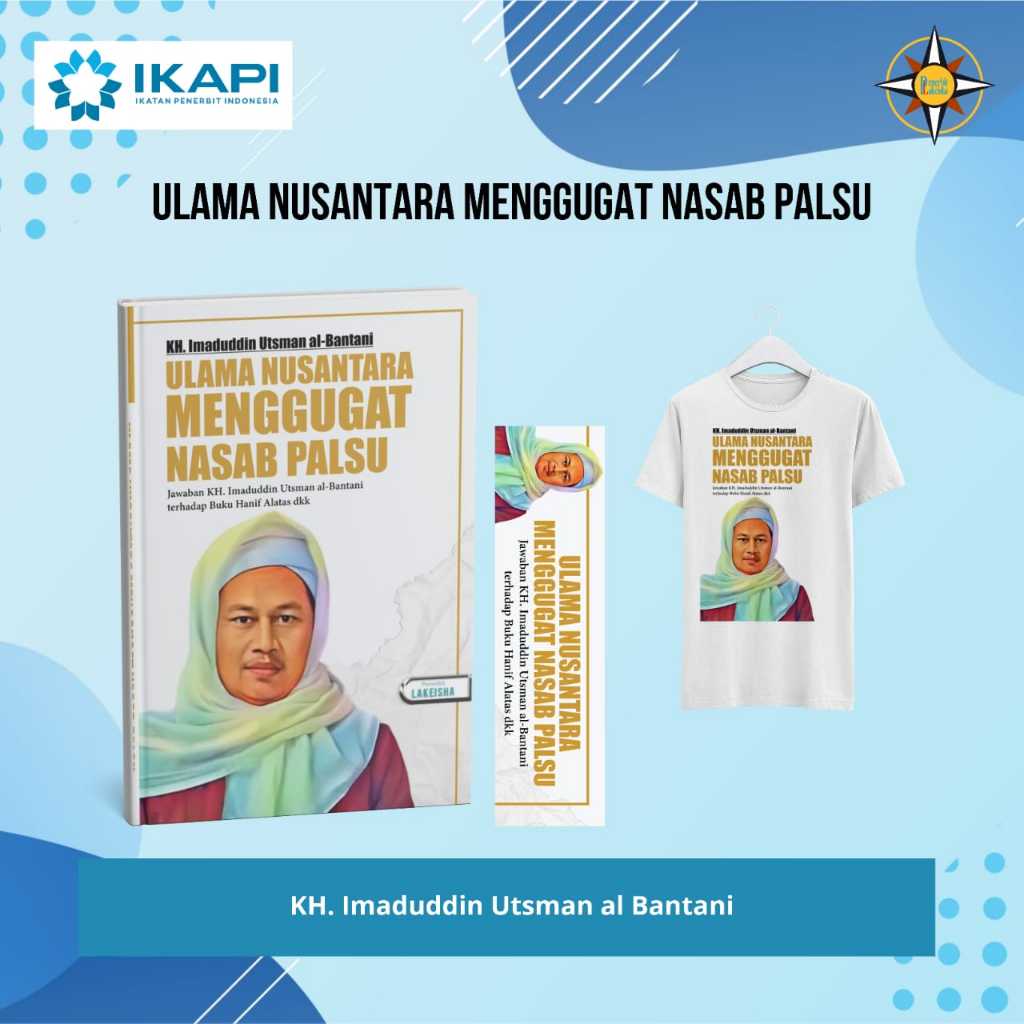 Jual ULAMA NUSANTARA MENGGUGAT NASAB PALSU Jawaban KH. Imaduddin Ustman ...