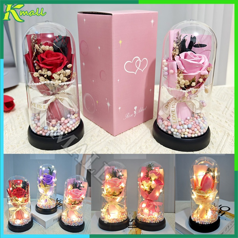 Jual Rose Lampu Led Mawar Gift Box Bunga Mawar Kamar Tidur Aesthetic ...