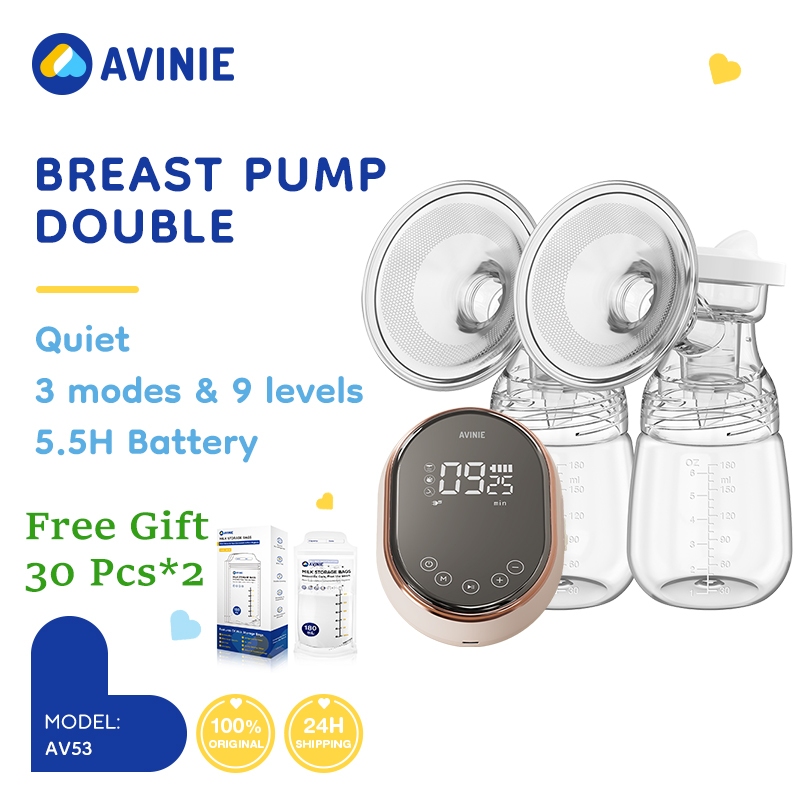 Jual AVINIE Double Pumping Asi Electric Buy One Get Two Breast Pump BPA ...