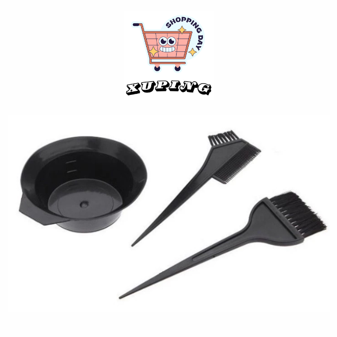 Jual SET ALAT SEMIR RAMBUT / SISIR + MANGKOK SEMIR RAMBUT SET / SET ...