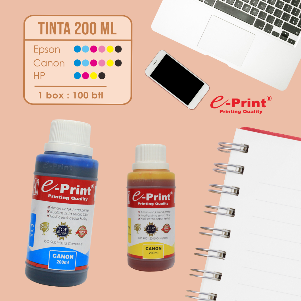 Jual Tinta Printer Canon e-Print Reguler 200ml | Shopee Indonesia