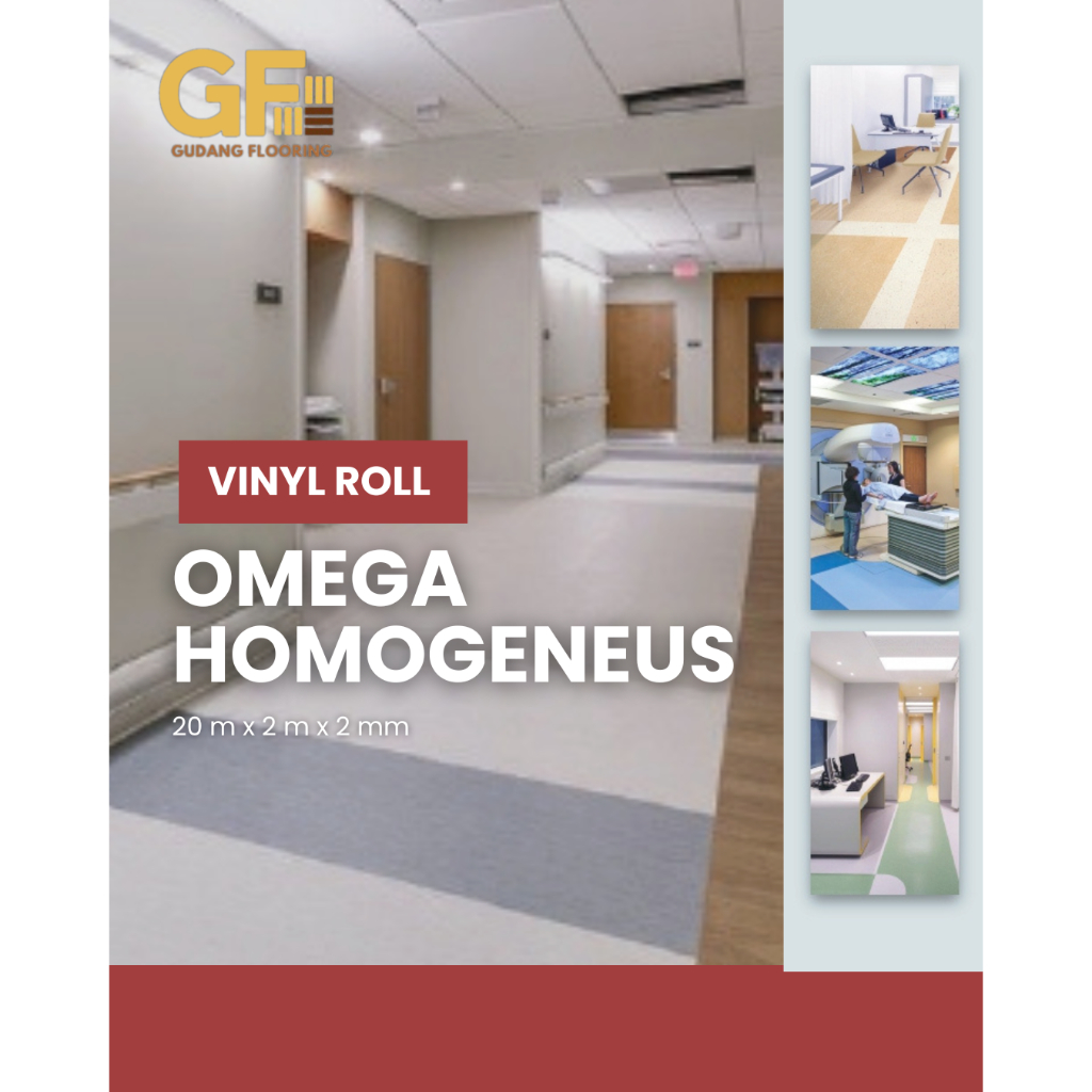 Jual Vinyl Roll Omega Homogeneus Tebal 2mm / AS-07 | Shopee Indonesia