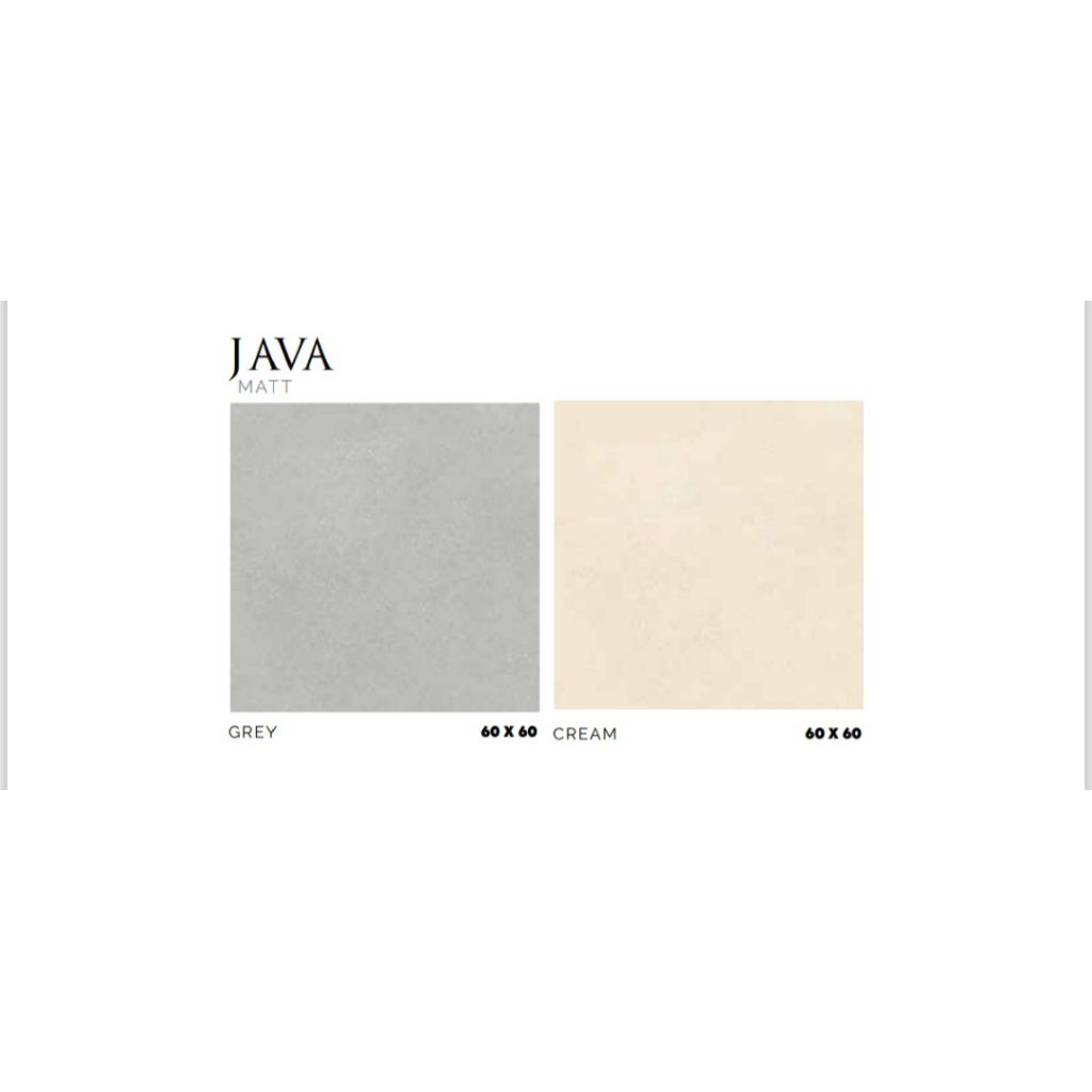 Jual KERAMIK MERK PLATINUM TIPE JAVA GREY CREAM UKURAN 60X60 WARNA ABU ...