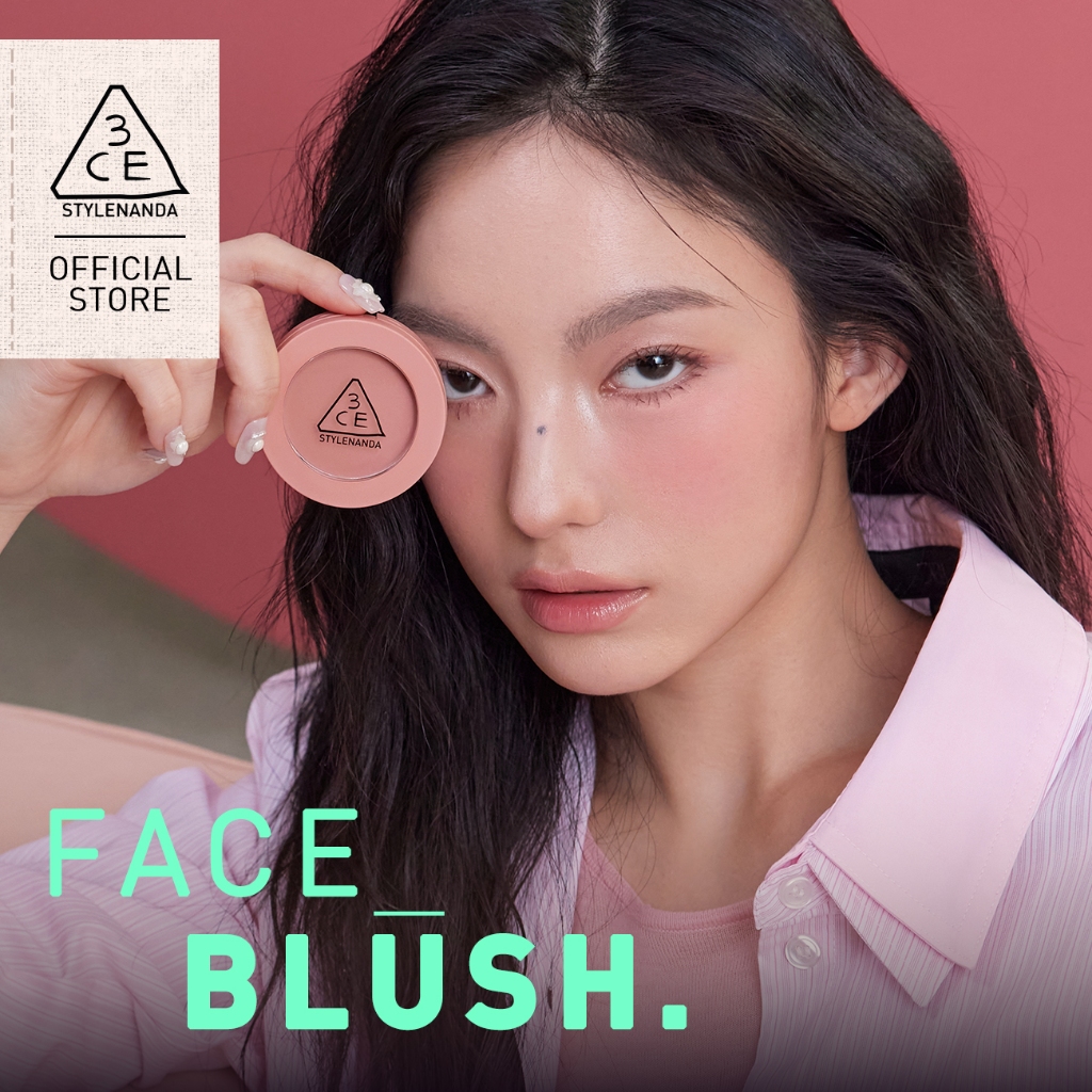 Jual 3CE OFFICIAL Face Blush - Blush On Translucent Halus Anti Geser ...