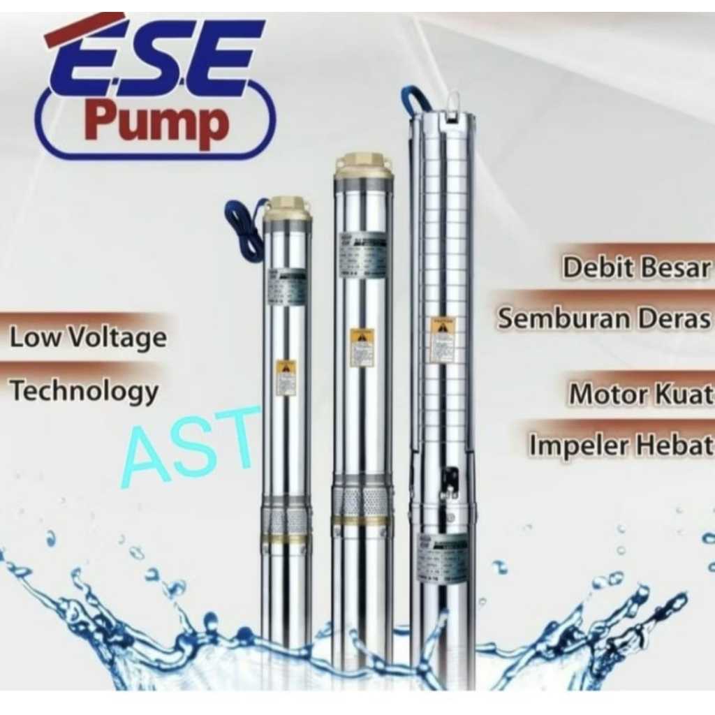 Jual POMPA SATELIT 16 KUBIK - POMPA SUBMERSIBLE PUMP 2 HP 4" SDK 16-6 ...