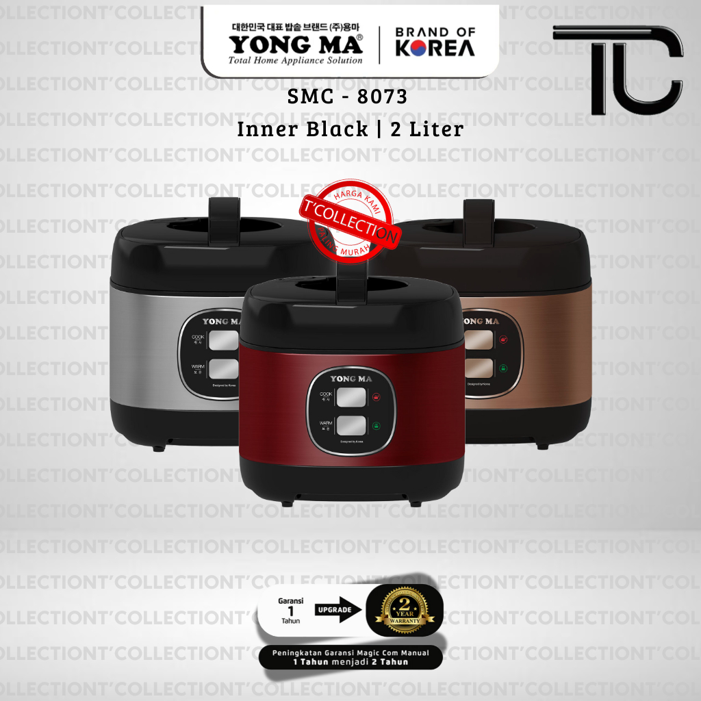 Jual Yong Ma Rice Cooker SMC-8073. Yongma Magic Com SMC 8073 | Shopee ...