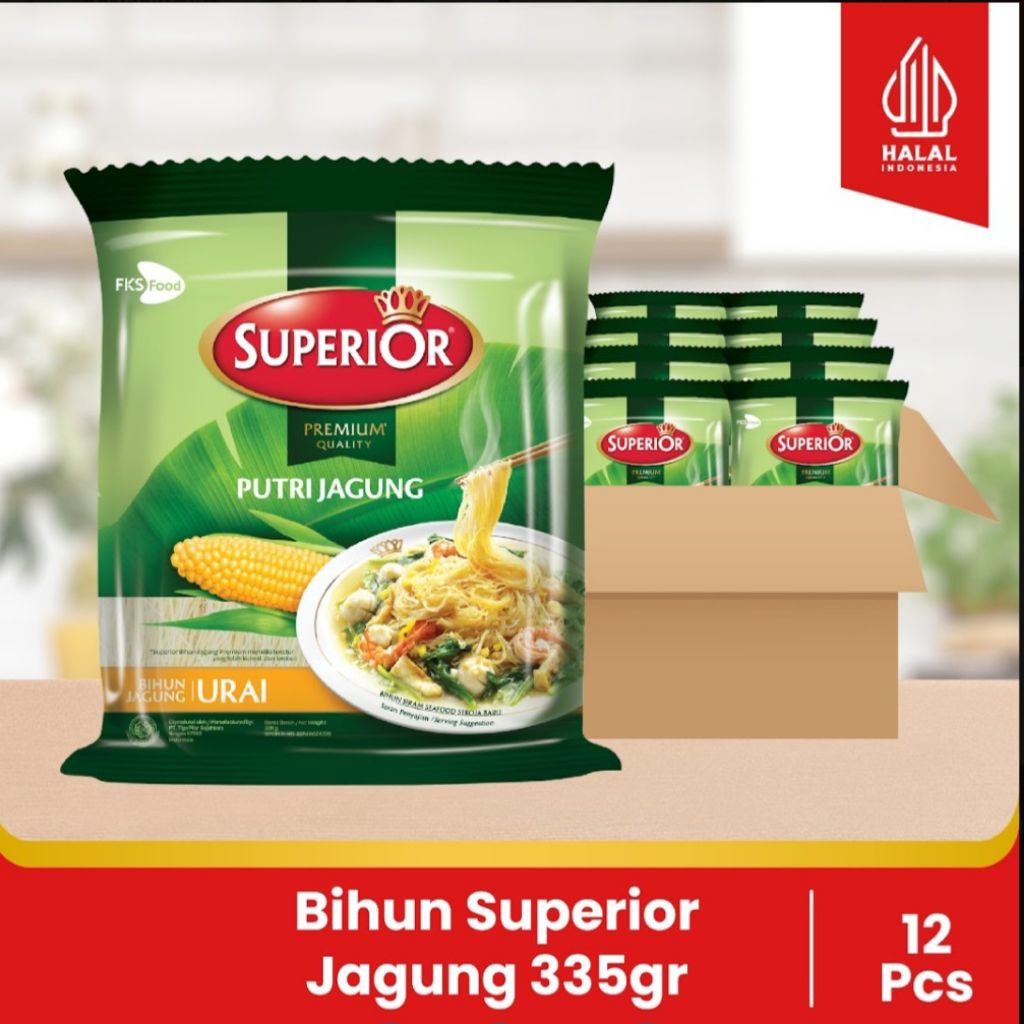 Jual Bihun Superior - Jagung - 1 Bal - 12 Keping | Shopee Indonesia