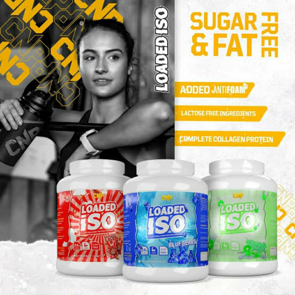 Jual CNP Loaded Iso Clear Collagen Protein Powder SUGAR AND FAT FREE 1 ...