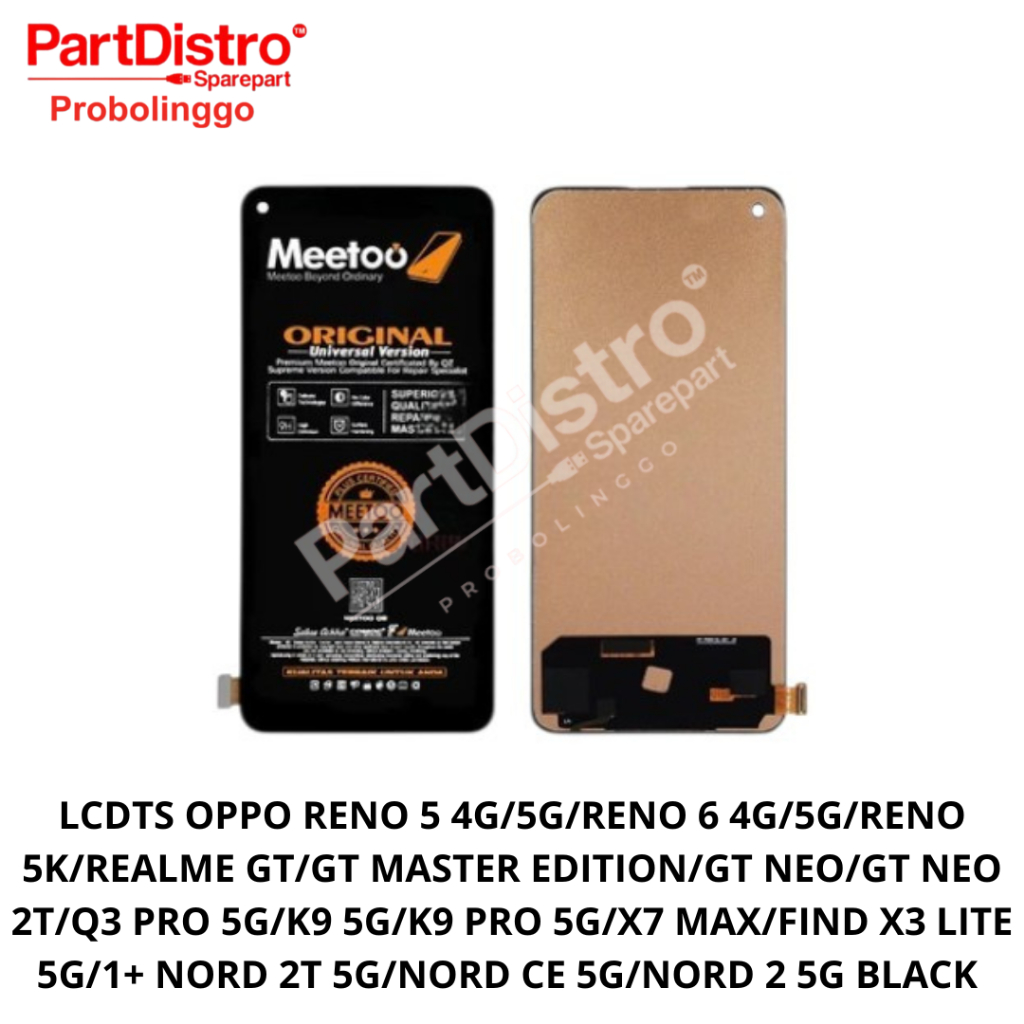 Jual LCD TS OPPO RENO 5 4G/ 5G/RENO 6 4G/ 5G/ RENO 5K/ REAL GT/ GT ...