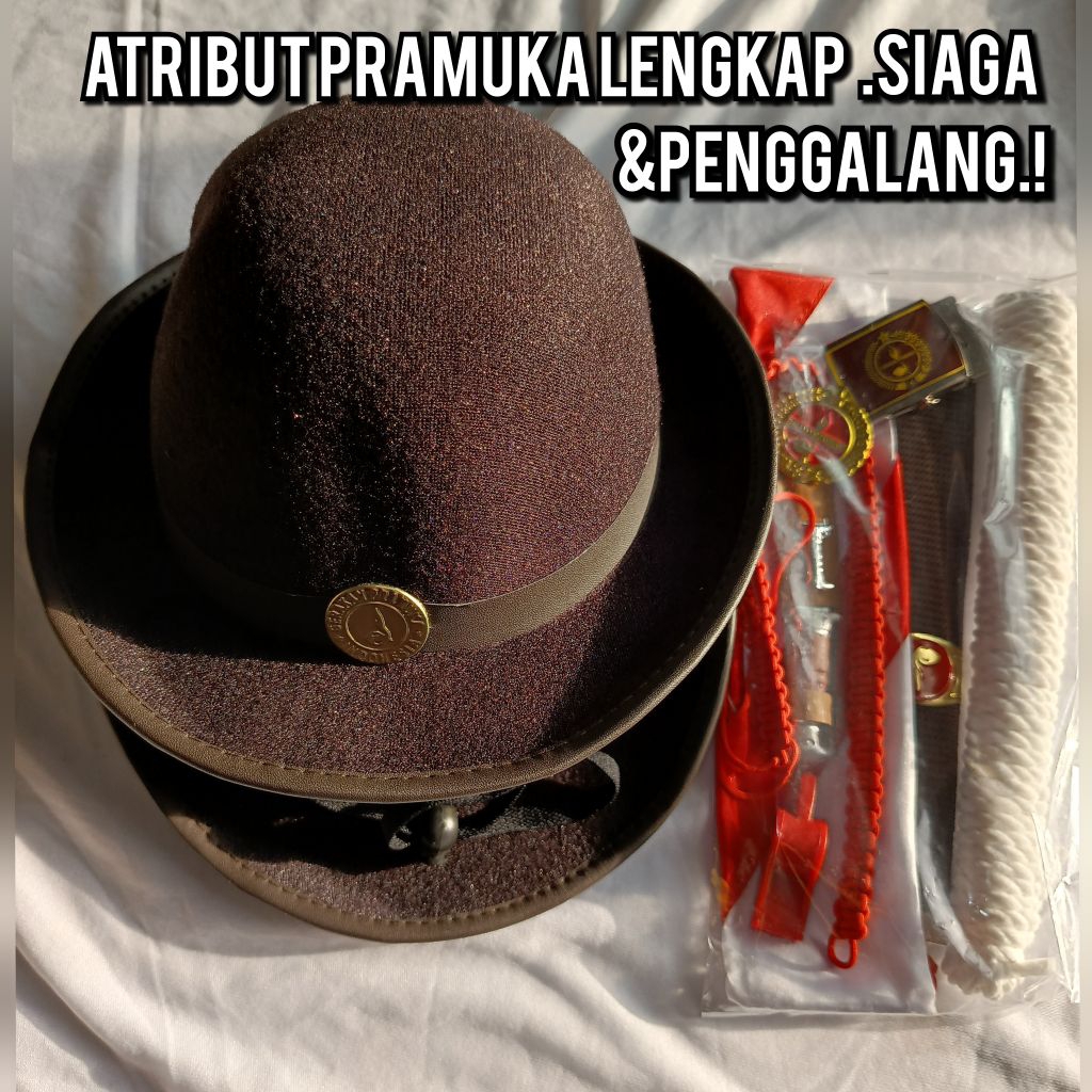 Jual Set perlengkapan pramuka original/TERMURAH/perlengkapan pramuka ...