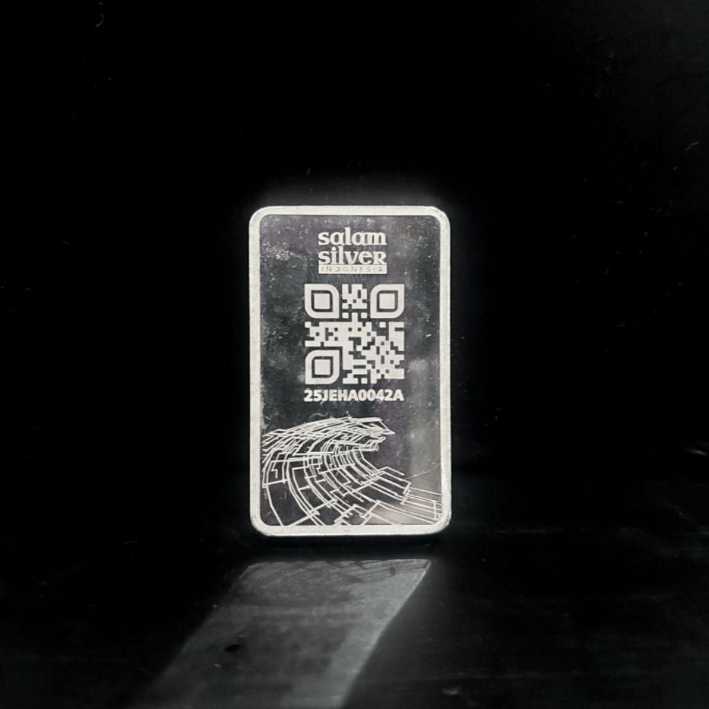 Jual Perak Batangan Fine Silver Murni 10 dan 25 gram Salam Silver ...