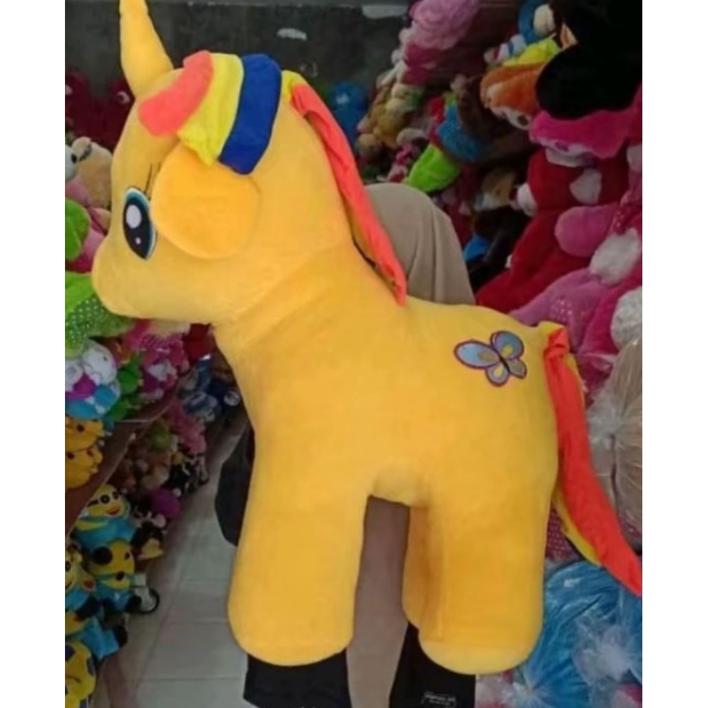Jual Boneka kuda pony jumbo 80cm | Shopee Indonesia
