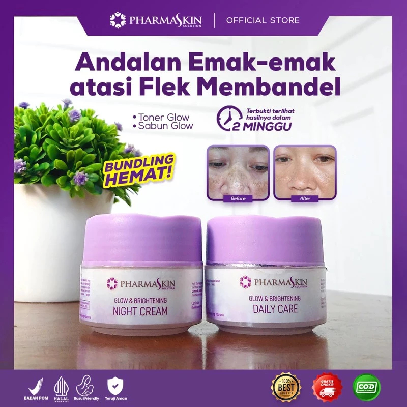 Jual Pharmaskin Official Store - AHA - Cream Flek Hitam Membandel BPOM ...