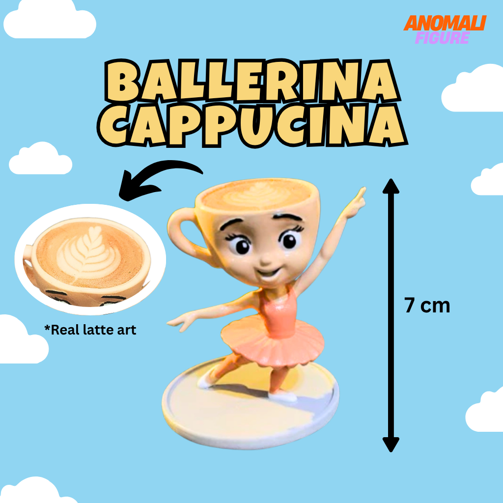 Jual Mainan Anomali Ballerina Cappucina Premium Brainrot Toys Viral ...