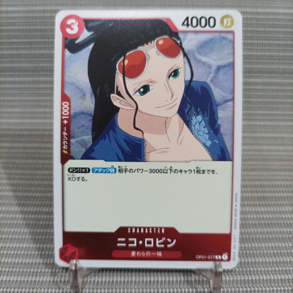 Jual One piece TCG nico robin OP01-017 R | Shopee Indonesia