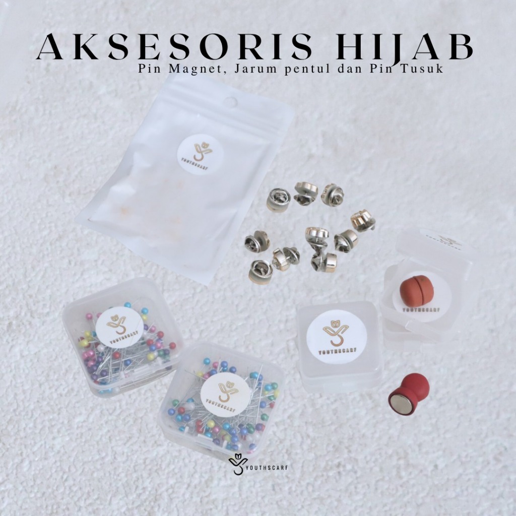 Jual Youthscarf - ACCESORIES HIJAB- JARUM PENTUL- PIN MAGNET - PIN ...