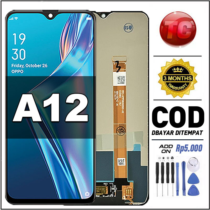 Jual LCD OP A12 Original fullset ori asli Touchscreen For Glass Touch ...