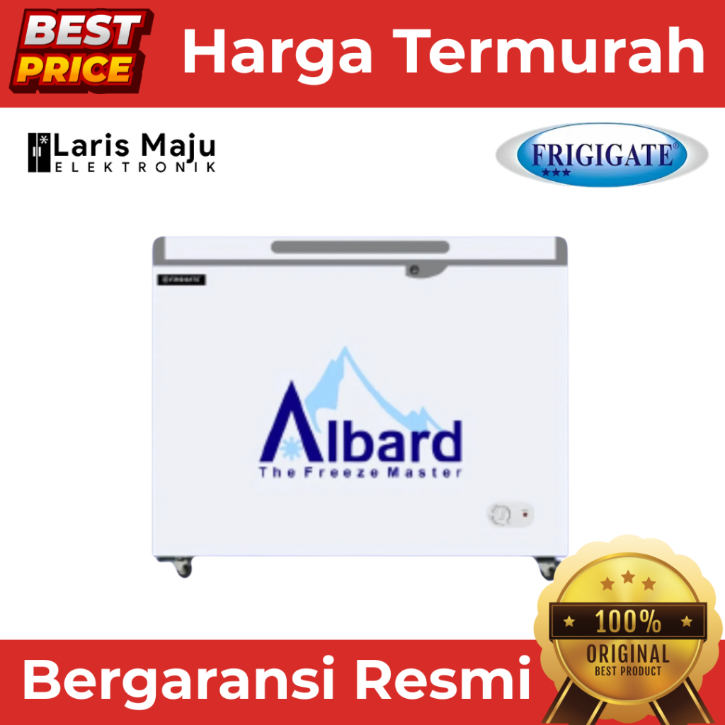 Jual FRIGIGATE Chest Freezer F 300 Albard - Kapasitas 250 Liter Daya ...