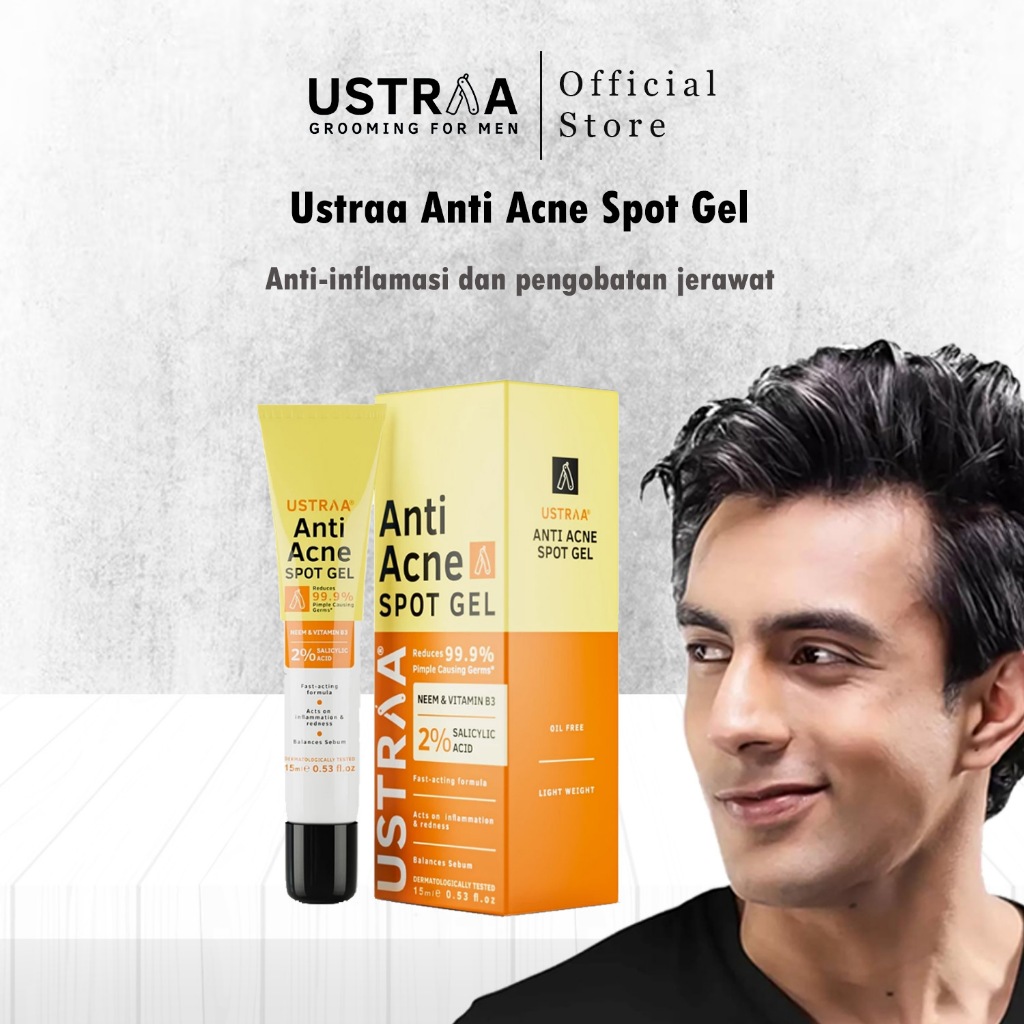 Jual Ustraa Anti Acne Spot Gel 15ml | Shopee Indonesia