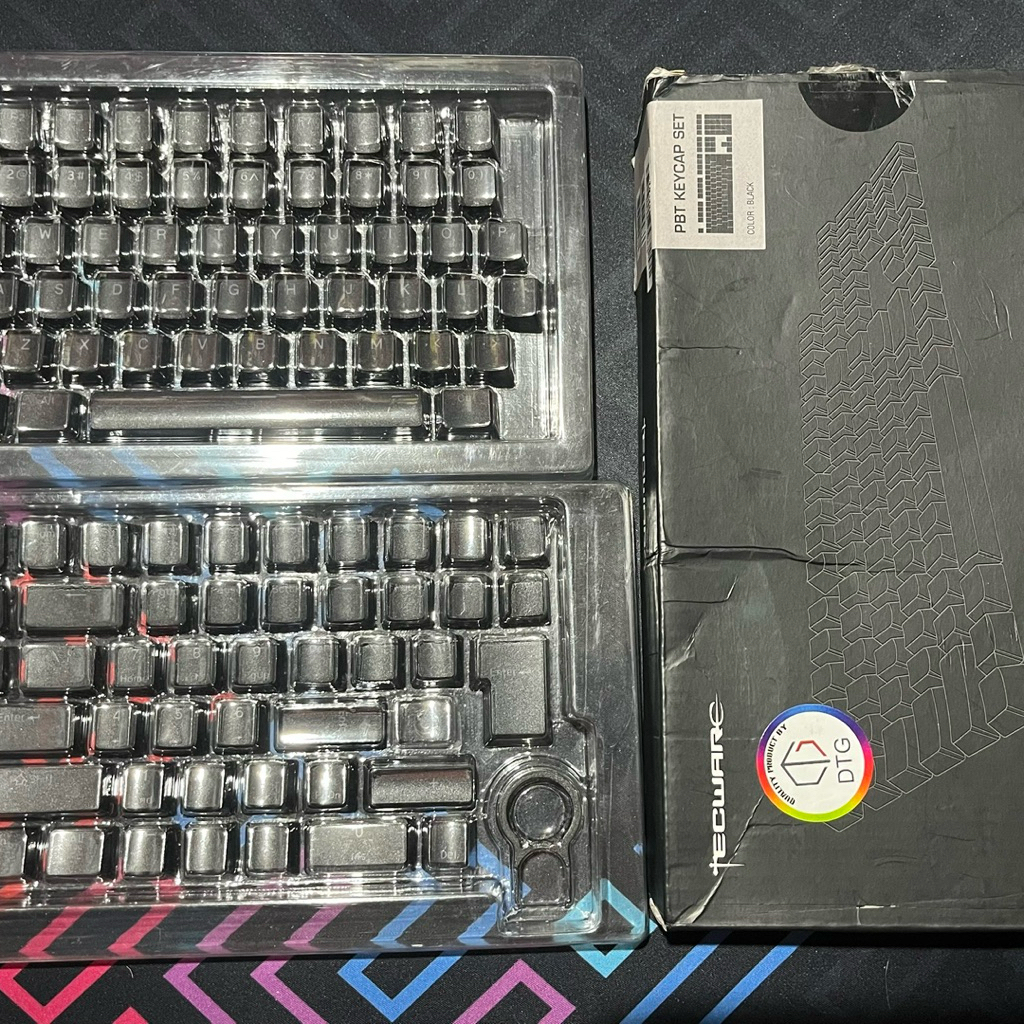 Jual tecware keycaps black shine through | Shopee Indonesia