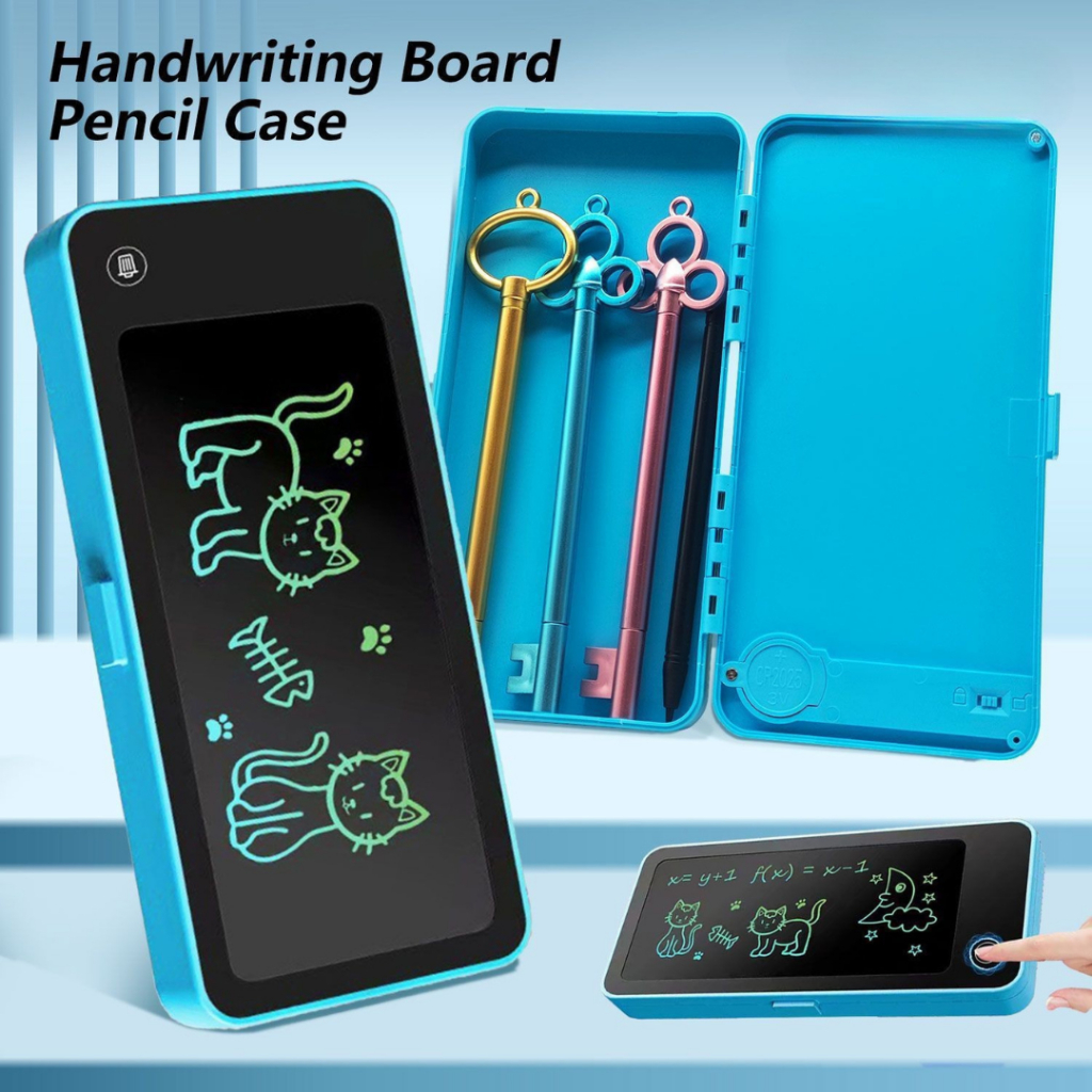Jual Kotak Pensil Lcd Writing Drawing Box Case Lcd Pad Edukasi Menulis ...