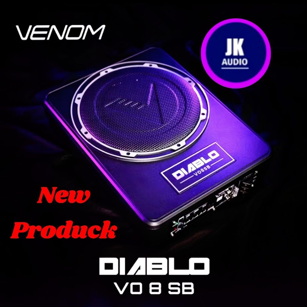 Jual Subwoofer Kolong Diablo VO 8SB 8 Inchi Underseat Subwoofer Garansi ...