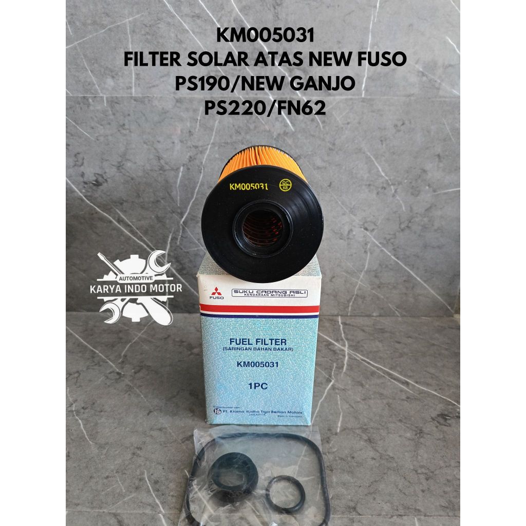 Jual FILTER SOLAR FUEL FILTER FUSO MITSUBISHI FIGHTER SARINGAN SOLAR ...