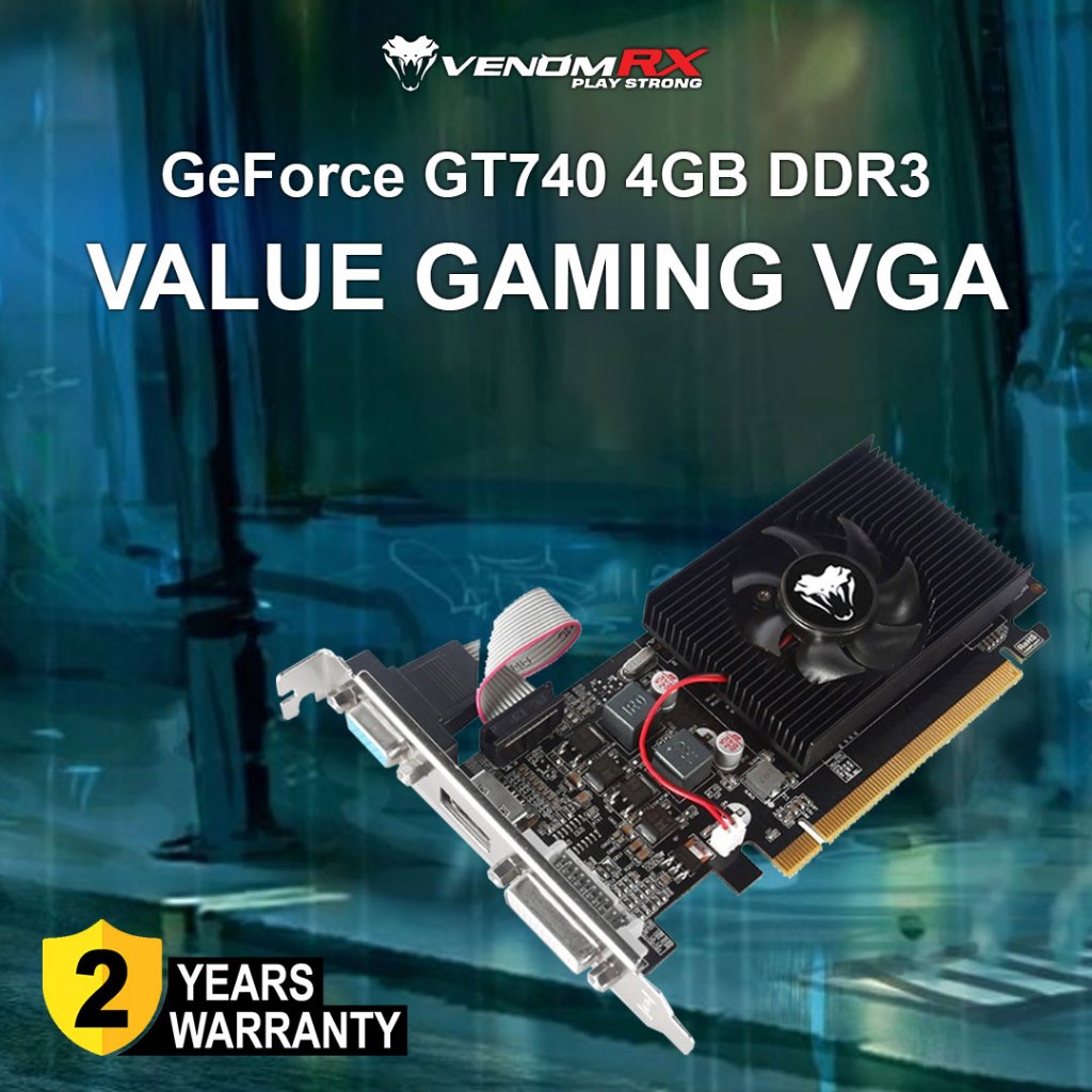 Jual VGA Nvidia VenomRX Venom RX GT730 GT 730 4GB DDR3 | Shopee Indonesia