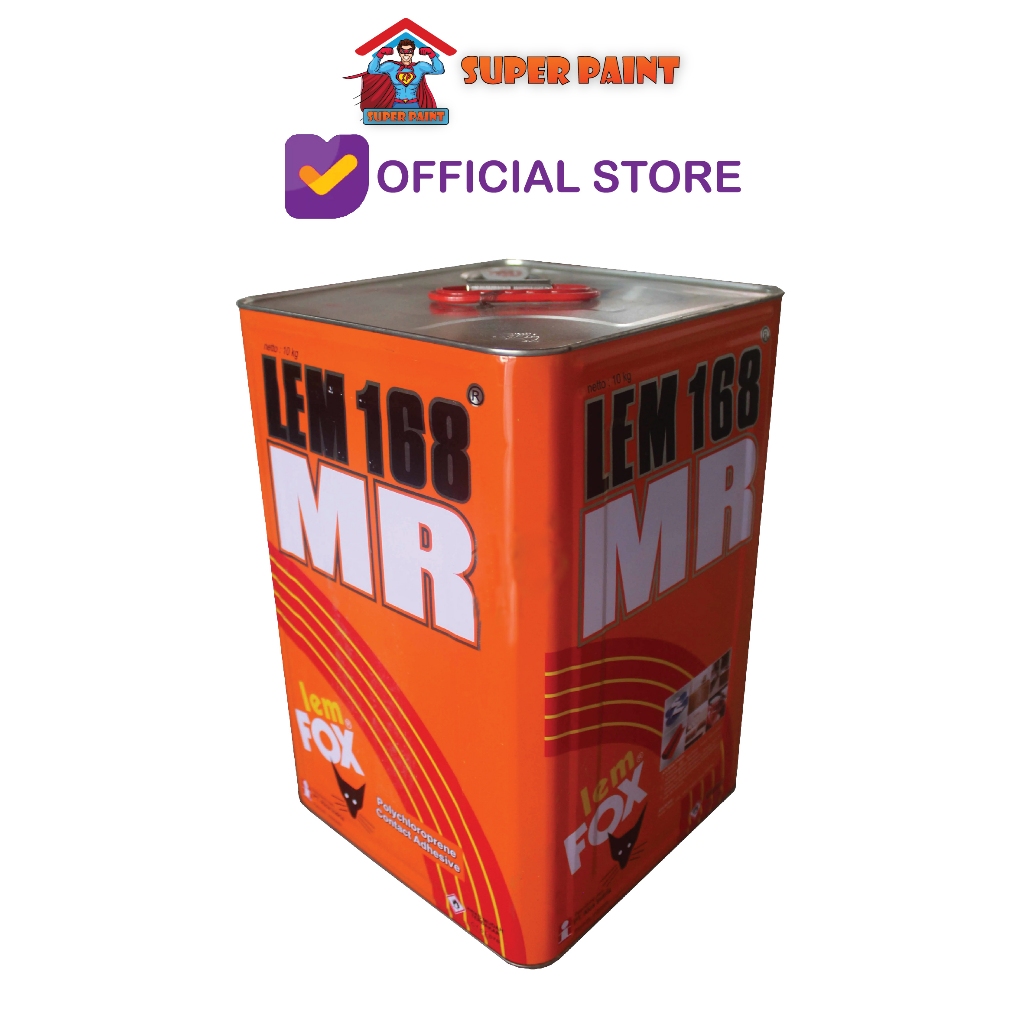Jual Lem Kuning FOX 168 Blek 10 kg Lem HPL Lem 168 Lem Triplek / 168 ...