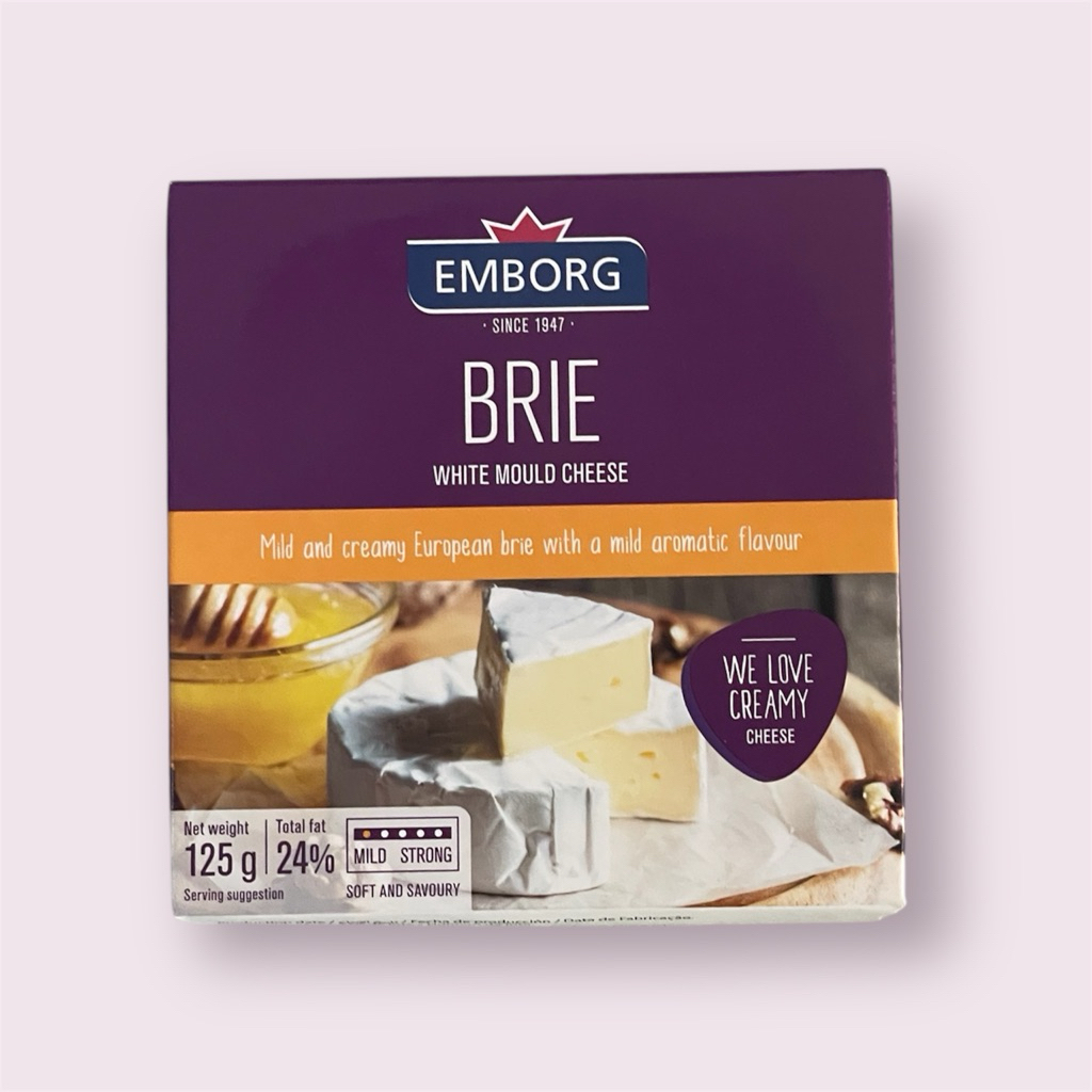 Jual Castello/Emborg Brie Cheese Portion 125 Gr | Shopee Indonesia