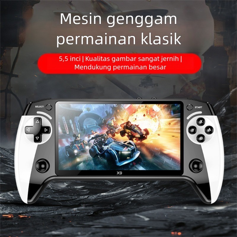 Jual SIENWINY PSP X9 5.5inci layar besar dual joystick retro game ...