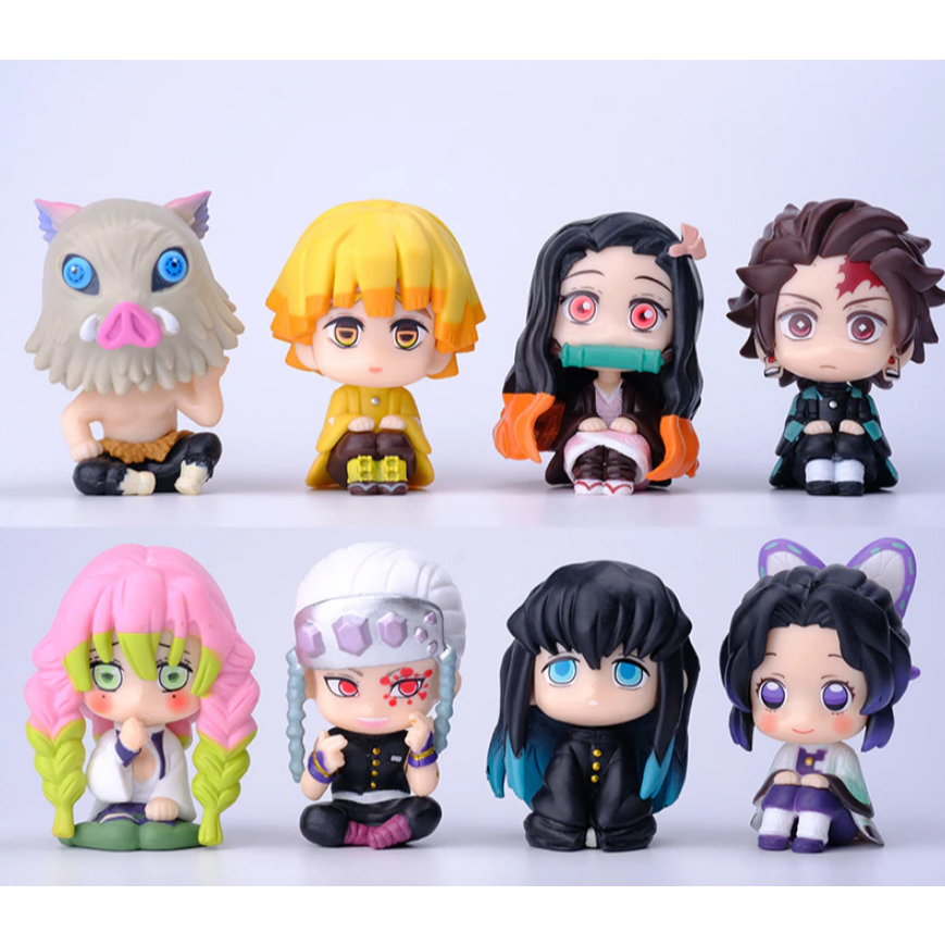 Jual Figure Demon Slayer Kimetsu No Yaiba Look up series set 8 | Shopee ...