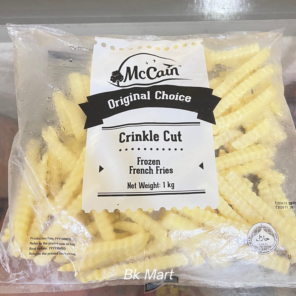 Jual Kentang Mc Cain Crinkle Cut | Frozen French Fries 1kg | Shopee Indonesia