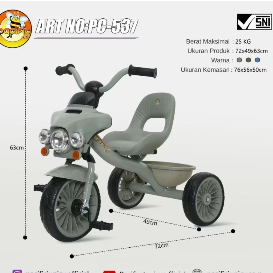 Jual Pacific Sepeda Anak Terlengkap & Harga Terbaru Juni 2026 | Shopee ...