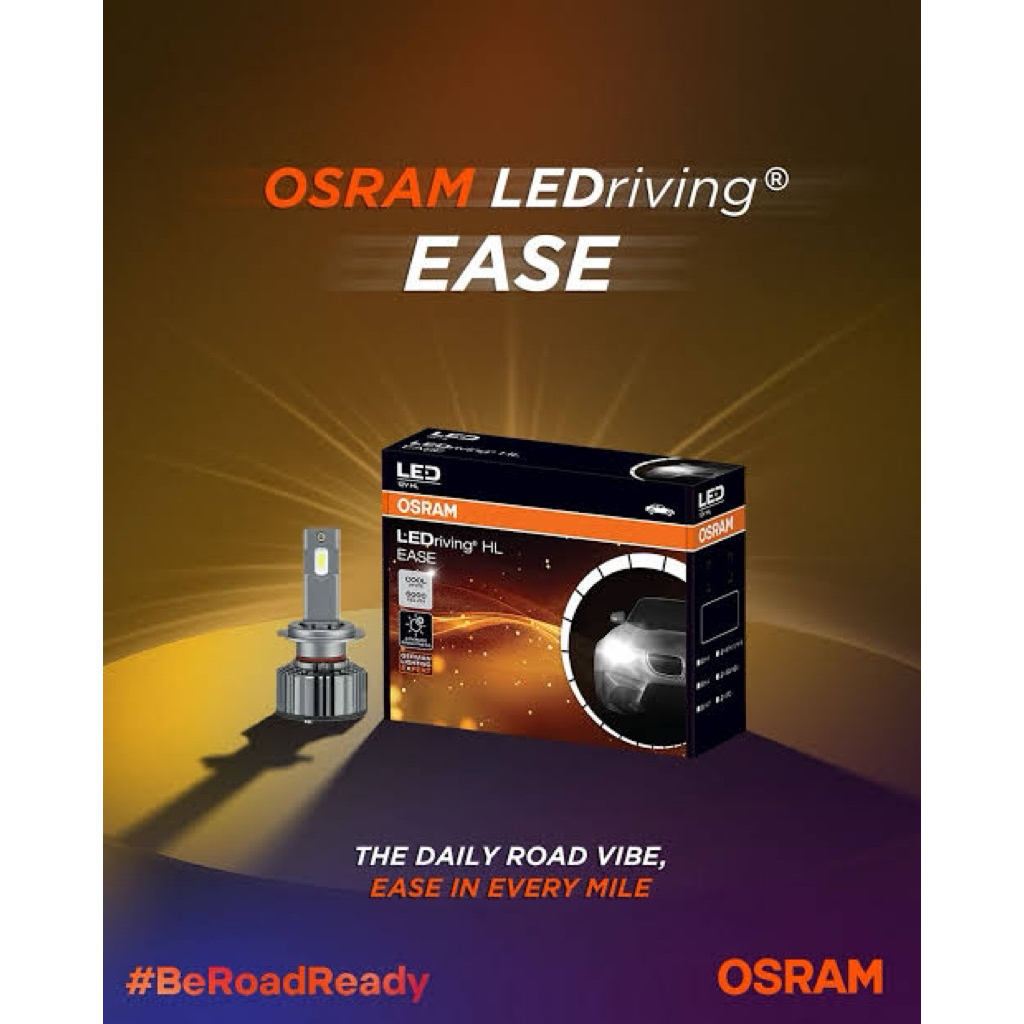 Jual Osram Lampu LED Mobil LEDriving HL EASE 12V 6000K 25W 27W - H4 - H8 - H11 - H16 - H27 - HB3 ...