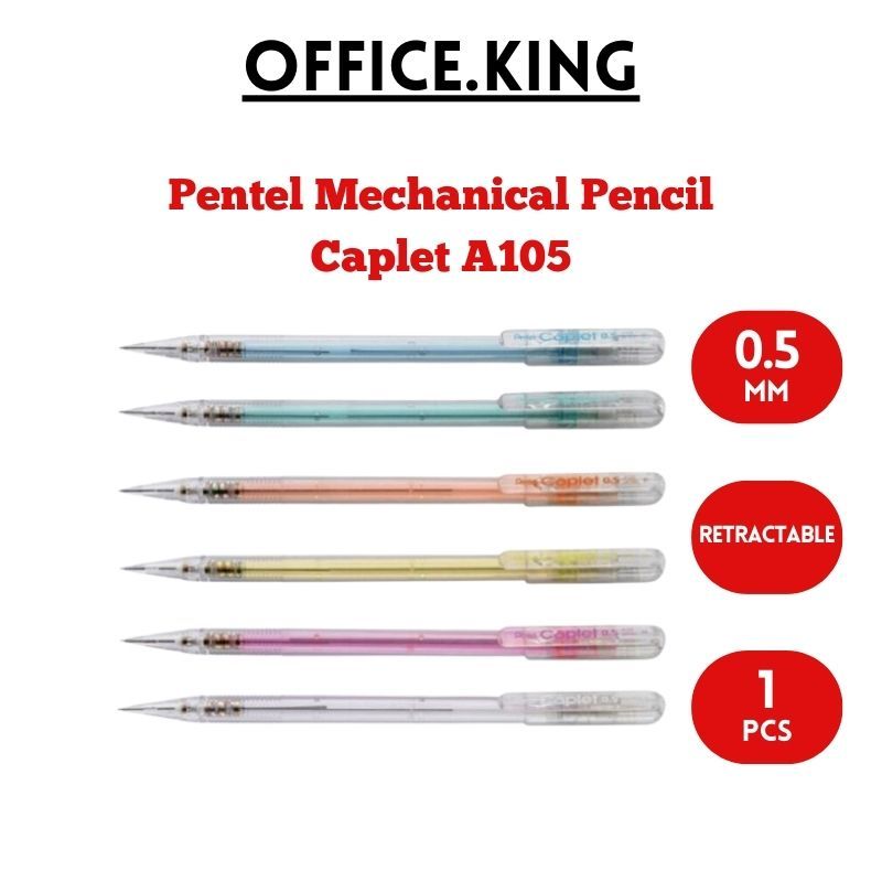 Jual Pentel Caplet A105 Mechanical Pencil Pensil Mekanik | Shopee Indonesia